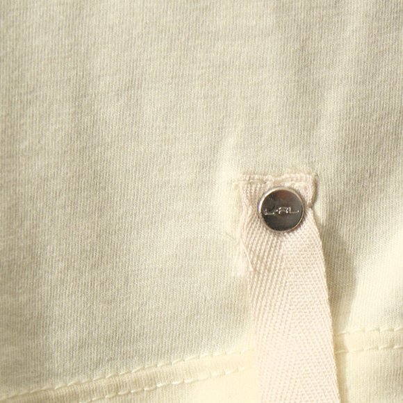 Lauren Ralph Lauren | Tops | Colorblock Stretch Cotton Jersey Logo Tab ...